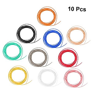 10pcs 3-d Printers 3D Printers for Kids 3D Printing Pen Filament Plastic 3D Printing Filament DIY 3D Printer pla 3D Filament 3D Printing Materials Printer Filament Accessories Wire
