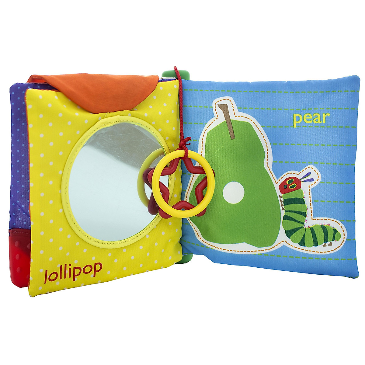 World of Eric Carle, The Very Hungry Caterpillar Fun Foods Soft Book Teether