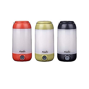 Fenix CL26R LED Rechargeable Camping Lantern (RED), White and Red Multi-Directional Lighting, with LumenTac Organizer