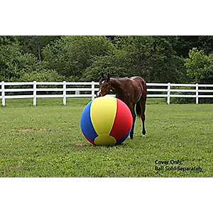 Horsemen's Pride 40-Inch Mega Ball Cover for Horses, Beach Ball Pattern (C440BB)