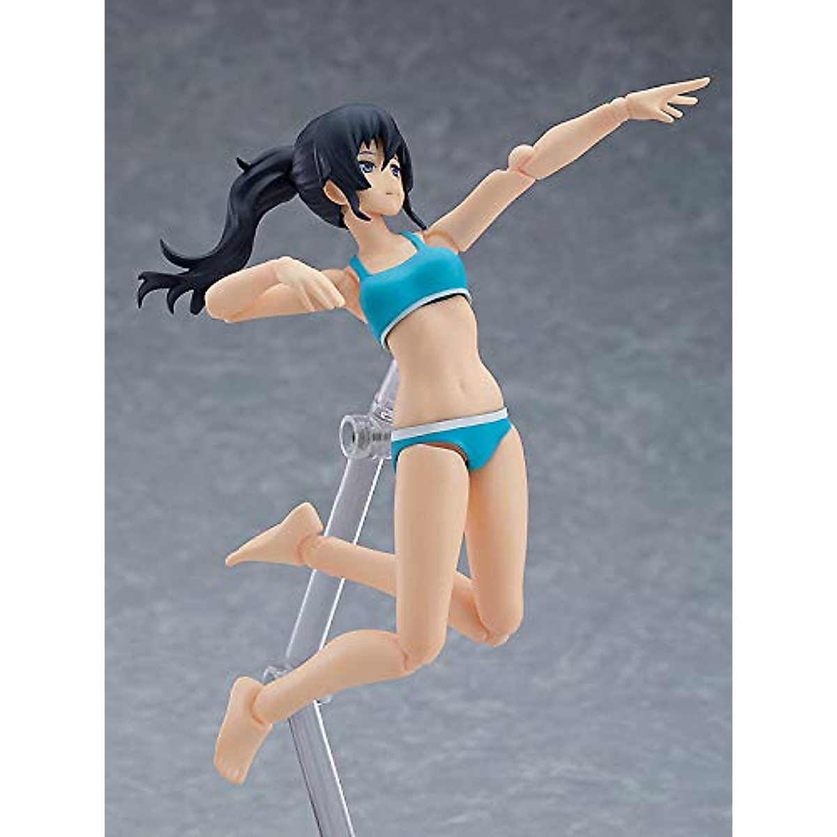 Max Factory Female Swimsuit Body (Makoto) Figma Action Figure, Multicolor