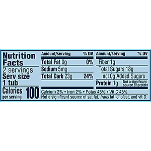 Gerber 2nd Foods Banana & Mixed Berry, 4 Ounce Tubs, 2 Count (Pack of 8)