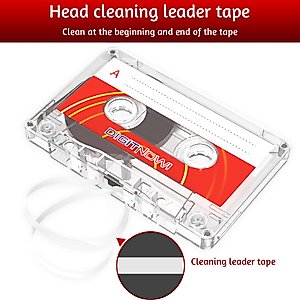 Blank Dictating Audio Cassette Tapes, Low Noise High Output - 90 Minute Recording Time for Lectures, Study, Music, Everyday Voice Recording (Pack of 5)