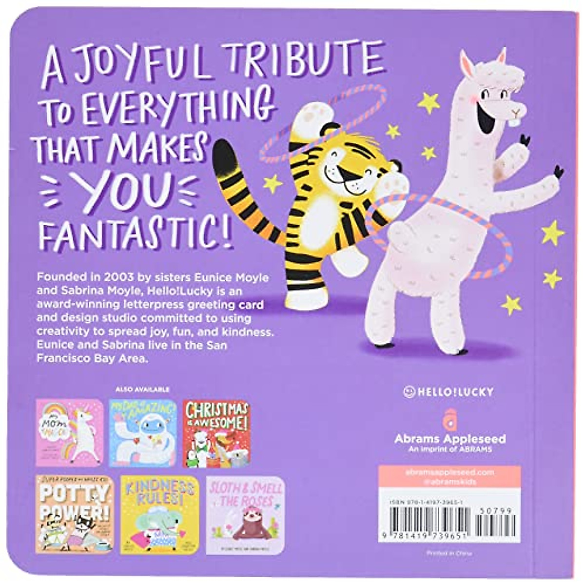 You Are Fantastic! (A Hello!Lucky Book)