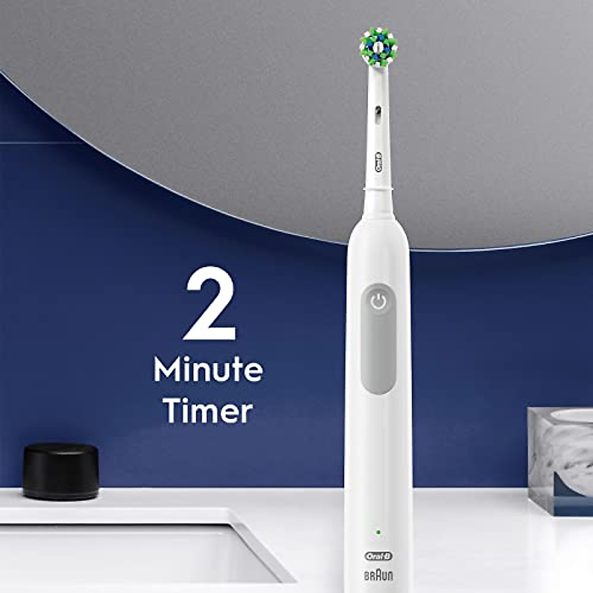 Oral-B Pro Limited Electric Toothbrush with (2) Brush Heads, Rechargeable, White