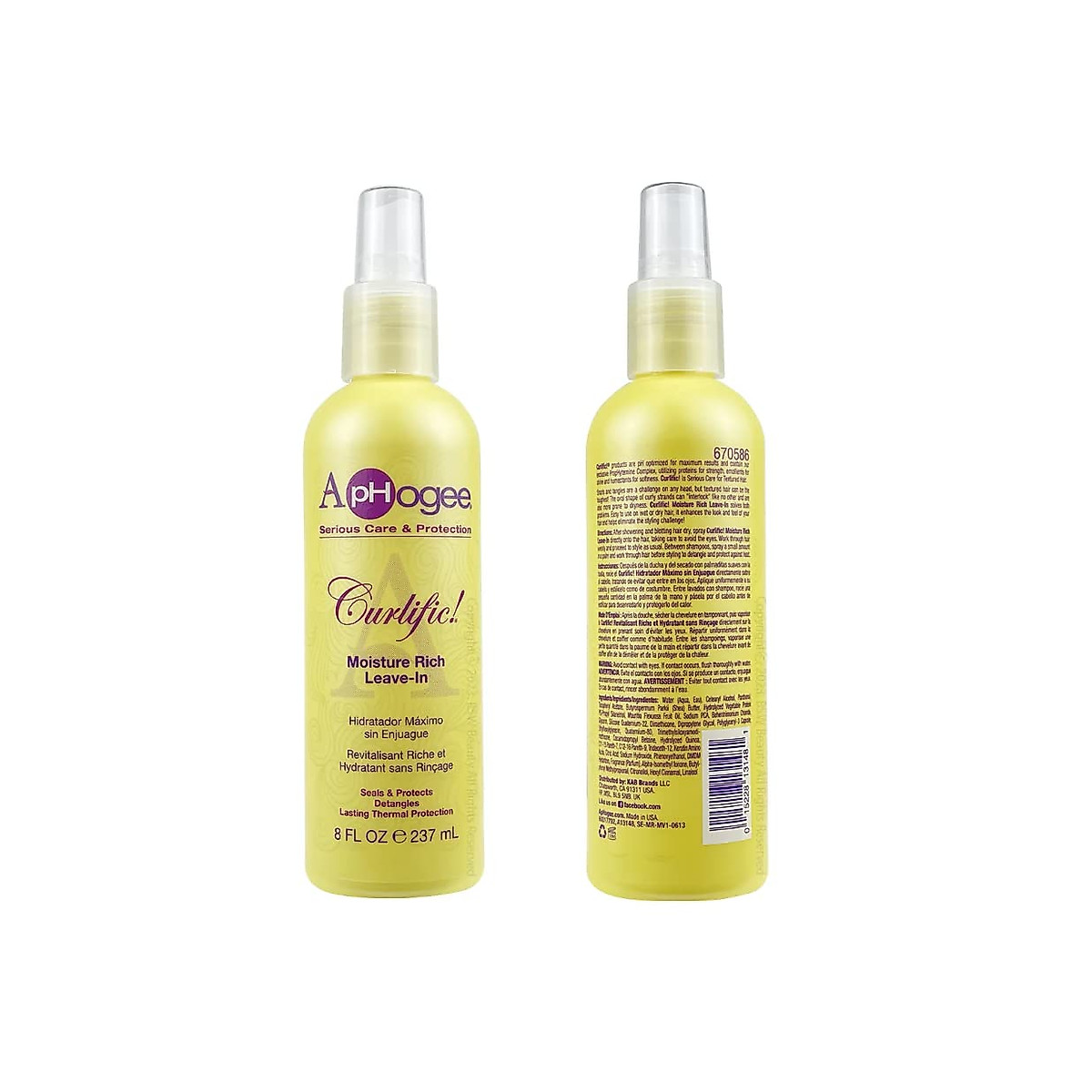 ApHogee Curlific Moisture Rich Leave-In 8oz