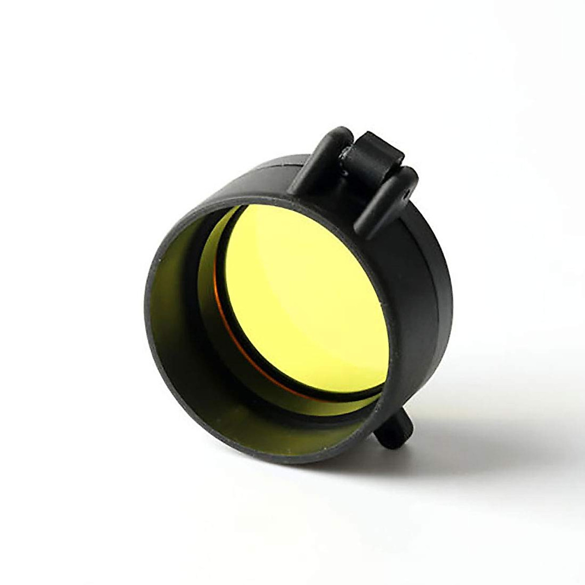 Rifle Scope Cover Quick Flip Spring Up Open Lens Cover Cap Eye Protect Objective Cap for Caliber 29 Sizes (53mm)