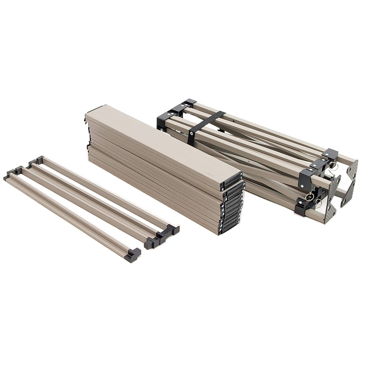 Rio Gear 48" x 25" Outdoor Camping Aluminum Roll Top Table