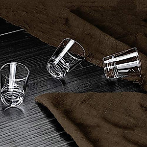 Farielyn-X 16 Pack 1.5-Ounce Heavy Base Shot Glass Set, Whiskey Shot Glass, Clear Glass