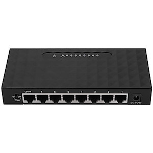 100-240V 8-Port SPOE VLAN Injector with 250M Distance Managed Switch Long Range Switch(U.S. regulations, Transl)