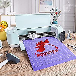 REALIKE Variety Cutting Mat for Cricut Maker 3/Maker/Explore 3/Air 2/Air/One,StandardGrip/LightGrip/StrongGrip/FabricGrip Multiple Adhesive 12x12 inch Cricket Cut Mats for Cricut 5 Pack