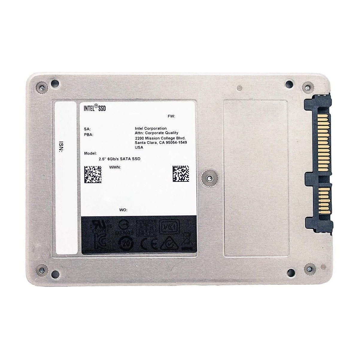 Intel SSD 545s Series (512GB, 2.5" SATA, 64-Layer TLC 3D NAND)
