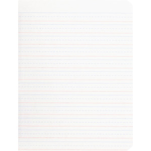 Mead Primary Composition Notebook, Wide Ruled Comp Book, Lined Paper, Grades K-2 Writing Workbook, Dotted Notebook Perfect for Home School Supplies, 100 Sheets, Blue Marble (09902)