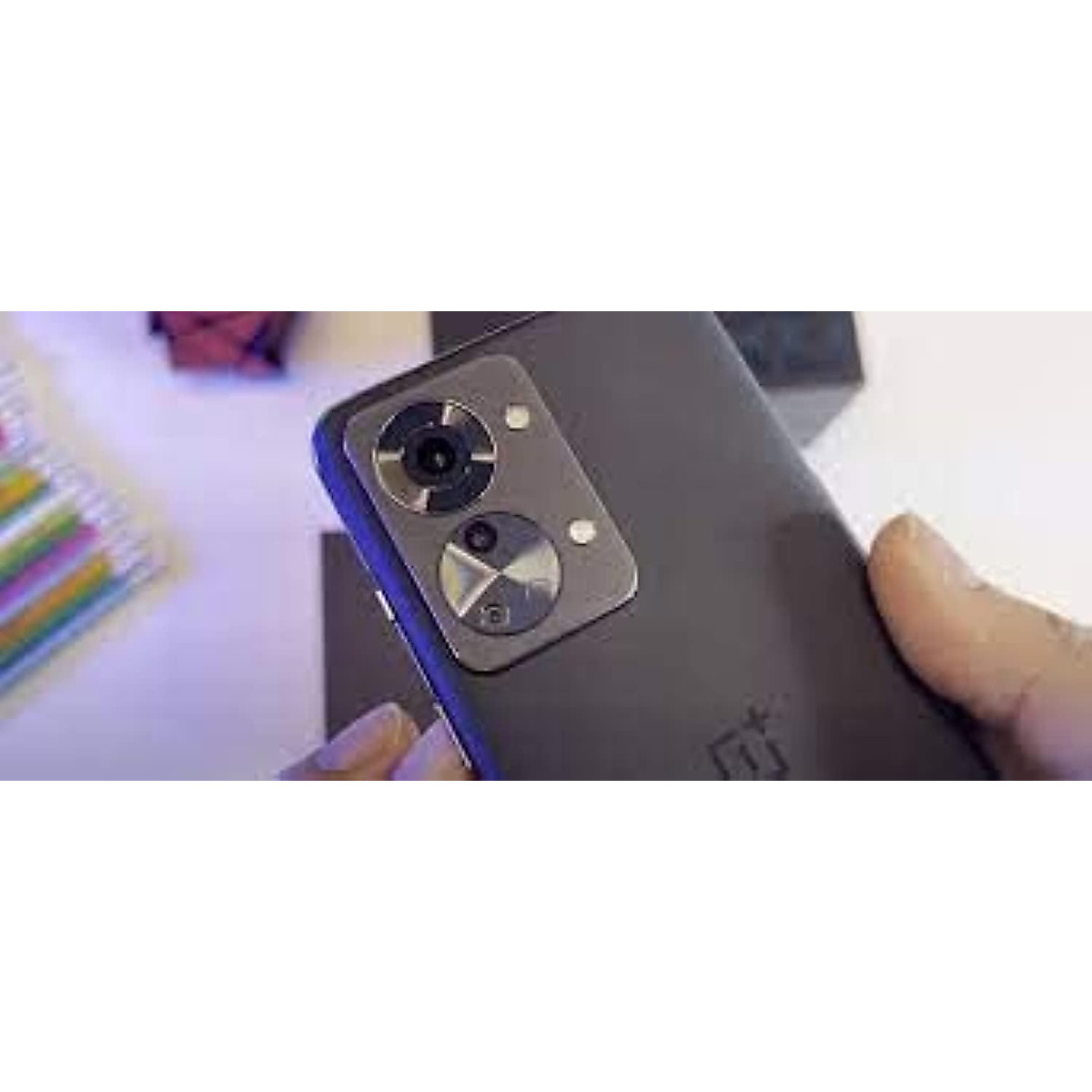 OnePlus Nord 2T CPH2399 5G 128GB 8GB RAM Factory Unlocked (GSM Only | No CDMA - not Compatible with Verizon/Sprint) – Gray Shadow