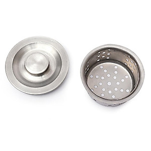 TFCFL Commercial Restaurant Sink Stainless Steel Utility Sink Freestanding Kitchen Sink Kitchen Sinks with Strainer Kitchen Sink Kitchen Sink Bracket Hot And Cold Faucet 2 Compartments (1 Compartment)