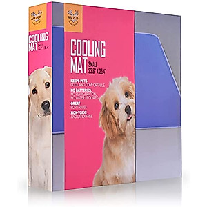 Arf Pets Dog Cooling Mat 27” x 43” Pad for Kennels, Crates and Beds, Non-Toxic, Durable Solid Self Cooling Gel Material. No Refrigeration or Electricity Needed, Medium