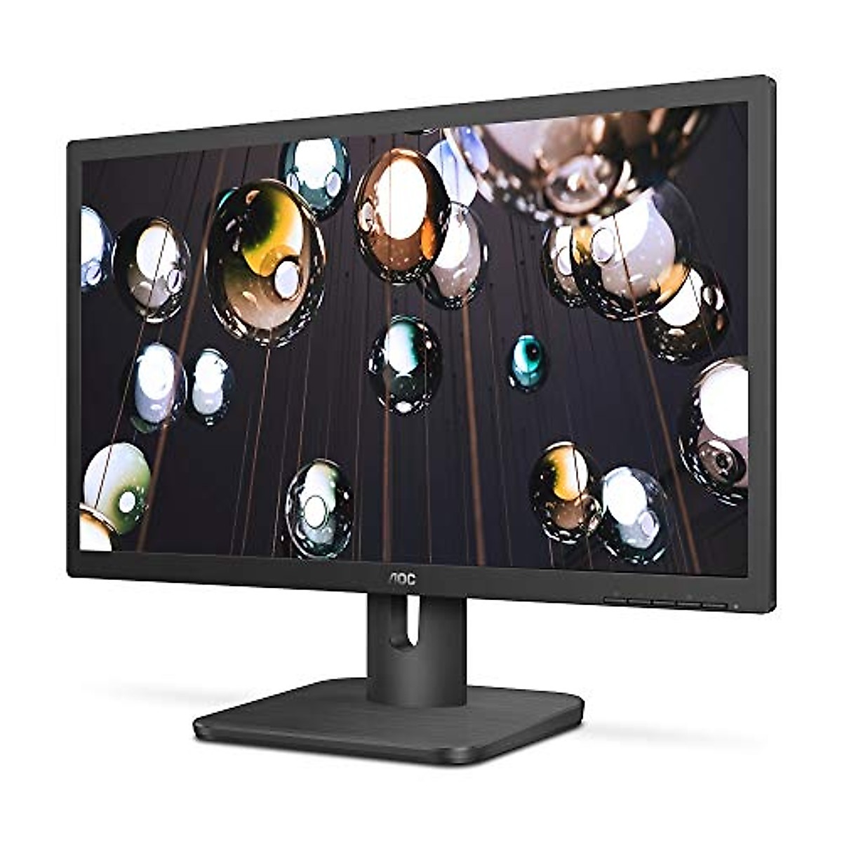 AOC 27E1H 27" Full HD 1920x1080 Monitor, IPS Panel, 5ms, FlickerFree, HDMI/VGA, VESA Compatible, EnergyStar