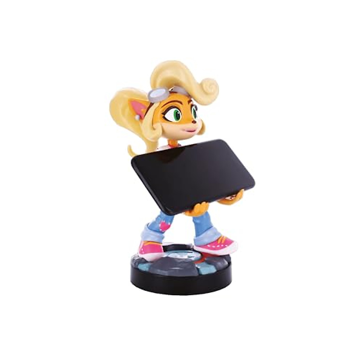 Exquisite Gaming: Crash Bandicoot 4: Coco - Original Mobile Phone & Gaming Controller Holder, Device Stand, Cable Guys, Licensed Figure