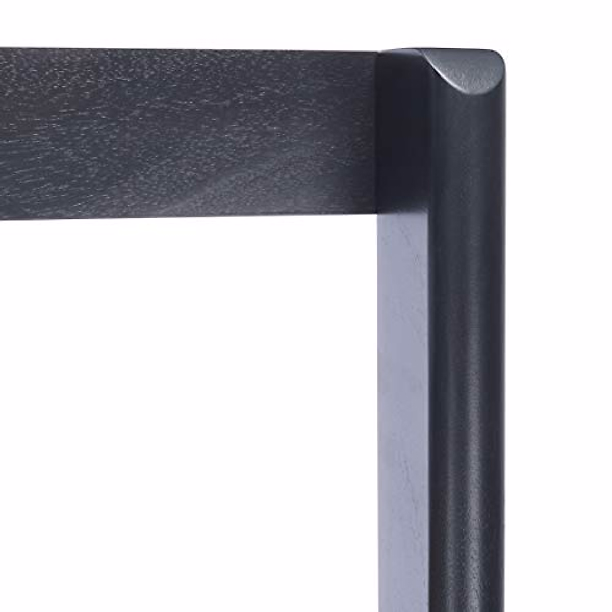 Safavieh Home Collection Allaire Honey Brown/Charcoal 5-Tier Leaning Storage Display Shelves Living Room Bedroom Office Bookcase Etagere, 0