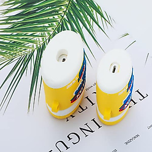 Oqplog for AirPod Pro 2019/Pro 2 Gen 2022Case Design Cover for AirPods Pro Silicone Cases Air Pods Pro Cute Funny Cartoon 3D Kawaii Fun Soft Fashion Cool Unique for Girls Boys Teen Girly (Yellow Clor)