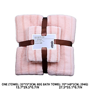 Scceatti Bath Towels Set of 2 Oversized Luxury Ultra Soft Bathroom Towel Sets Quick Dry Absorbent Thick Plush Coral Fleece Shower Towels Sheets for Bathroom Adults Women Gifts 24x55In/14x30In Purple