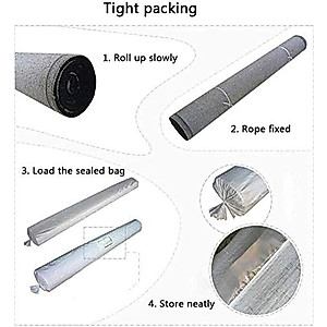 Rugs Living Room, Carpet Home Large Area Rug Simple Geometric Diamond Stitching Pattern Carpet Suitable for Bedroom, Bedroom, Corridor, Sofa 80x120CM (2ft7 x3ft11)