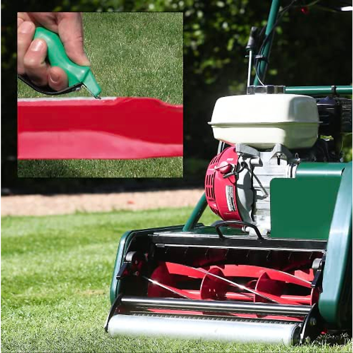 Fortune Products AccuSharp Garden Tool and Lawn Mower Blade Sharpener | Sharpens Large Garden Tools and Lawn Mower Blades | Safe, Easy, Years of Reliable Use | Made in USA