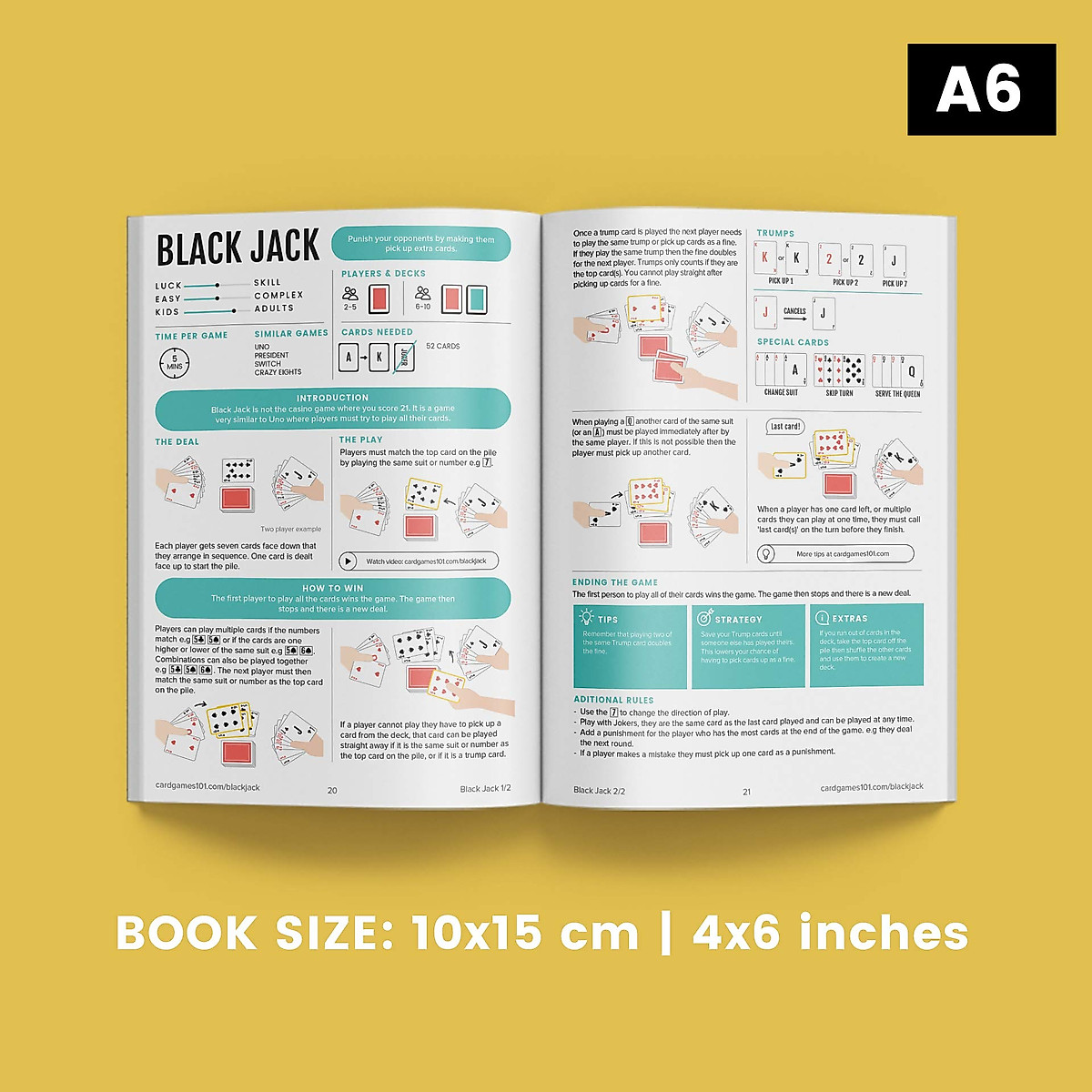 Card Games Set – 30 Fun Classic Games + 2 Custom Decks – Gift for Families, Kids, and Travelers – Ideal for Family Time & Road Trips