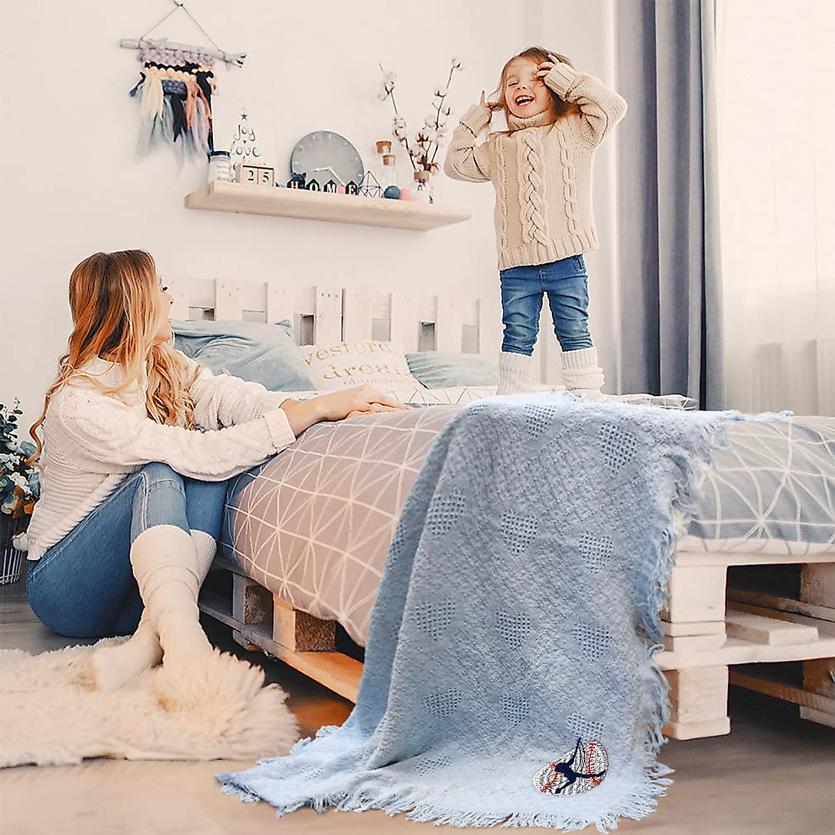 Nursery Bedding Baby Blankets for Boys & Girls Sport Baseball Player B Cotton Soft Receiving Swaddle Pink Design Only