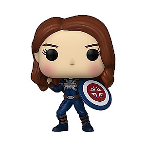 Funko POP Marvel: What If? - Captain Carter, Stealth Suit, Multicolor