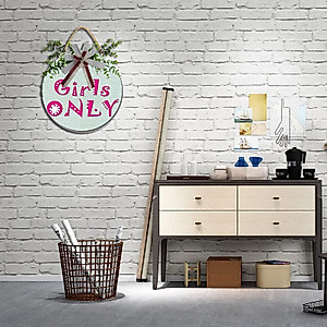 Girls Only Sign For Bedroom Door Model 91 Girls Room Decor For Nursery,Kids Bedroom Decor For Bedroom 12X12" By Weytff
