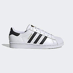 adidas Originals Women's Superstar Sneaker, White/Black/White, Size 9