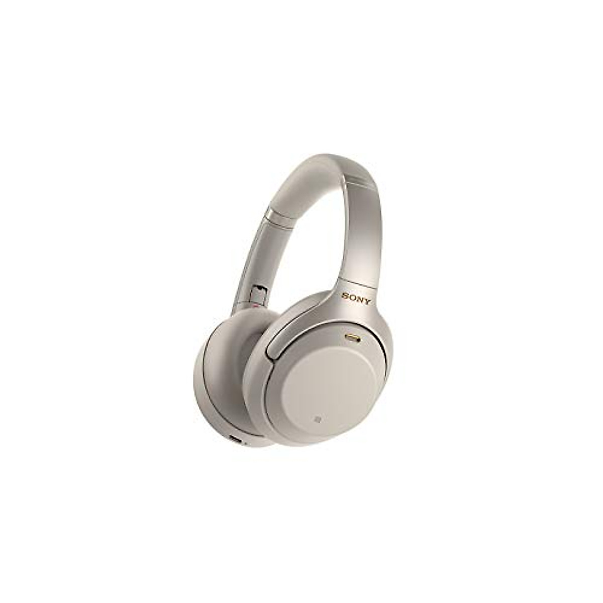 Sony WH1000XM3 Noise Cancelling Headphones : Wireless Bluetooth Over the Ear Headset – Silver (2018 Version)