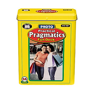 Super Duper Publications | Photo Practical Pragmatics Fun Deck | Conversation and Social Skills Flash Cards | Educational Learning Materials for Children