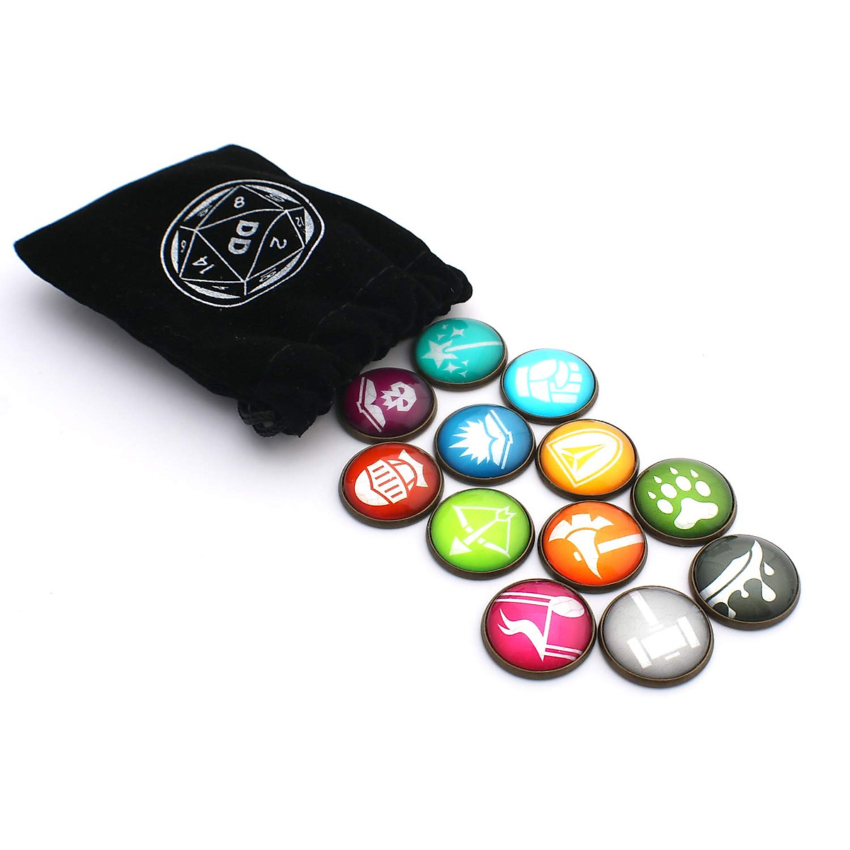 D&D and TRPG Token Set for Dungeons and Dragons (Player Classes)