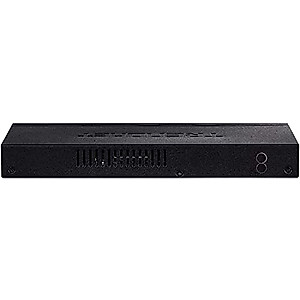 TRENDnet 8-Port Unmanaged 2.5G Switch,Wall Mountable, TEG-S380(Renewed),Black