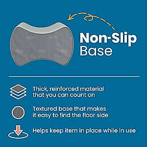 ECR4Kids SoftZone Toddler Modular Stool Set, Flexible Seating, Grey, 2-Pack