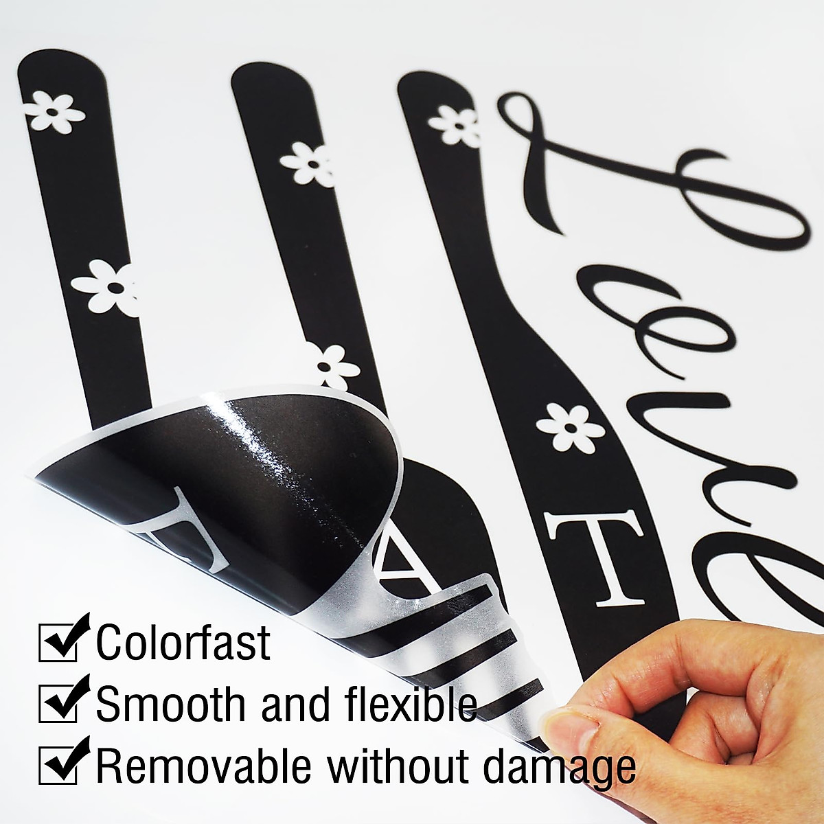 Rotumaty Kitchen Quote Wall Stickers Kitchen Seasoned with Love Wall Decals Wall Art Kitchen Utensil Decorations Wall Decor for Dining Room Home Office School Coffee Shop