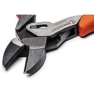 Crescent 8" Diagonal Compound Action Dual Material Cutting Plier - CCA5428 , Red