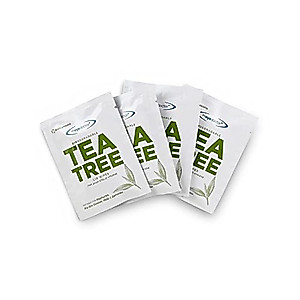 The Eye Doctor Tea Tree Eyelid Wipes - 20x Cleansing Lid Wipes for Dry Eye Blepharitis MGD and Demodex Treatment - Tea Tree, Coconut & Argan Oil