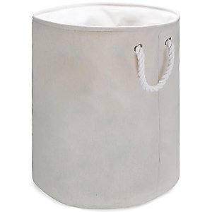 BROOKSTONE, Spacious Laundry Hamper with Cotton Rope Handles, Perfectly Sized for Everyday Use, Durable & Stylish Storage for Bedroom, Bathroom, or Laundry Room