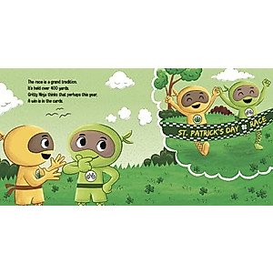Ninja Life Hacks St. Patrick's Day Race: A Rhyming Children's Book About a St. Patty's Day Race, Leprechaun and a Lucky Four-Leaf Clover