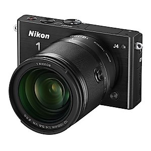 Nikon 1 J4 Digital Camera with 1 NIKKOR 10-100mm f/4.0-5.6 VR Lens (Black) (Discontinued by Manufacturer)