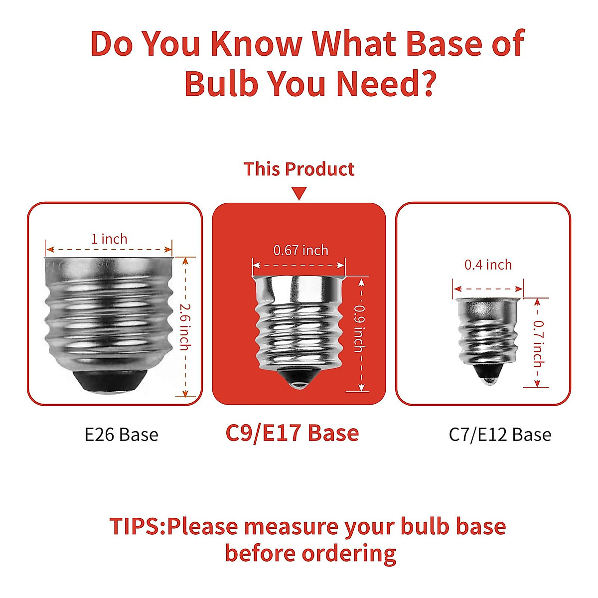 Meconard C9 Led Replacement Christmas Light Bulbs, C9 Shatterproof Led Bulbs for Christmas Indoor Outdoor String Lights, E17 Intermediate Base, Commercial Grade Holiday Bulbs, Red, 25Pack