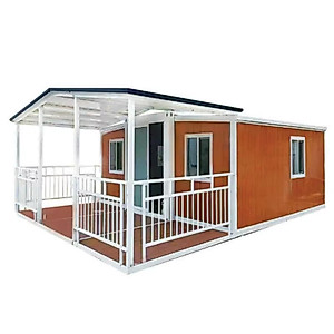 40Ft 20 Ft Luxury Modern Prefabricated Container House Prefab Mobile Tiny Modular Homes Houses with Terrace