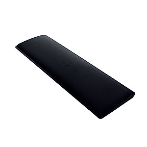 Razer Ergonomic Wrist Rest for Tenkeyless Keyboards: Plush Leatherette Memory Foam Cushion - Anti-Slip Rubber Feet