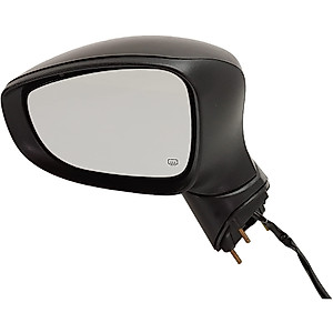 Kool Vue Driver & Passenger Side Power Heated Mirrors for Chrysler Pacifica 2017-2019 Without Signal Light & Blind Spot Monitor Paintable For Models Without One Touch Open/Close Feature