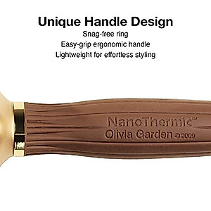 Olivia Garden NanoThermic Ceramic + Ion SQUARE Shaper Hairbrush