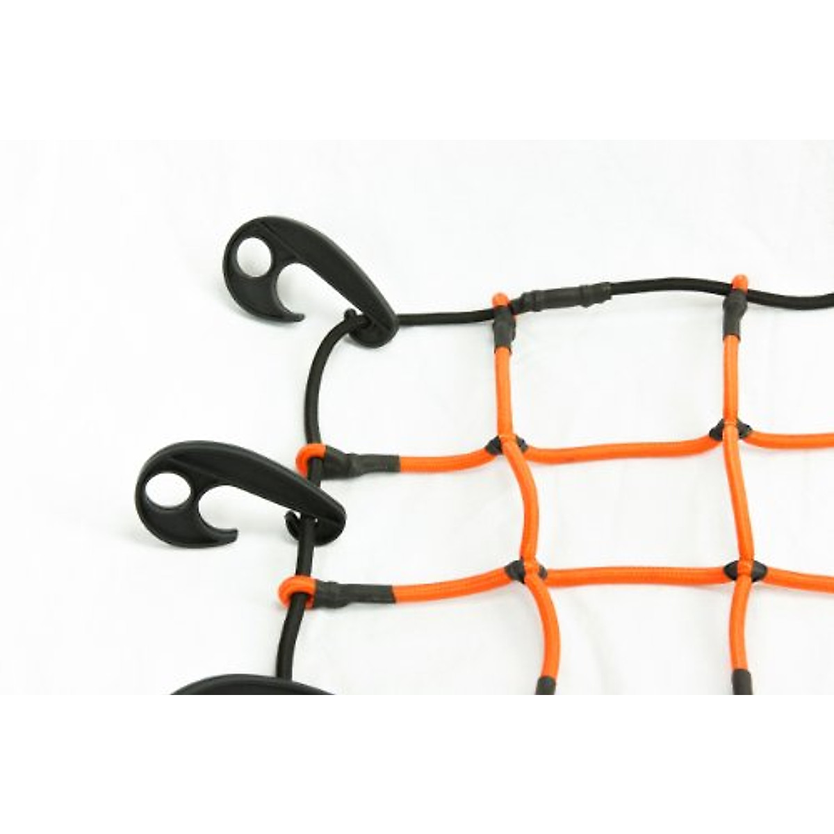 Heininger 4249 HitchMate 12" x 12" StretchWeb Cargo Net with Bag and Hooks