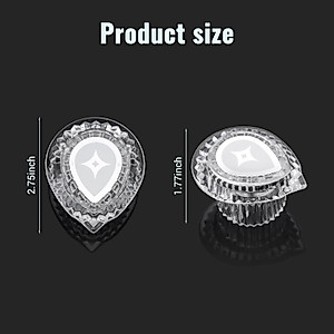 Shower Knob Handle Kit for Chateau Collection, Replacement Shower Knob Handle Compatible with Moen 96782/96791/96797/98039 Faucet Handle Kit, Fits for Moen Chateau Tub and Shower/Bathroom Sinks